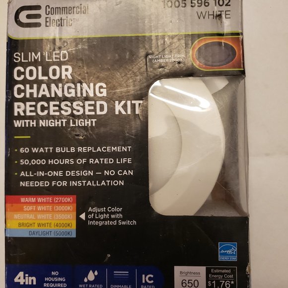 Commercial Electric | Holiday | Commercial Electric 4 Color Changing ...